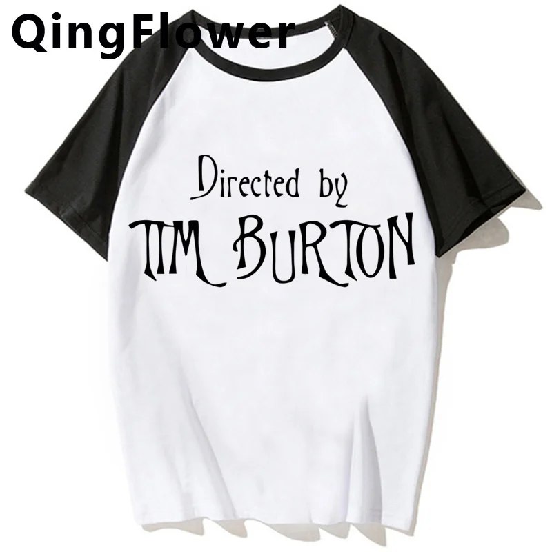 Camiseta-estampada-de-tim-burton-para-mujer-ropa-harajuku-de-c-mic-de ...