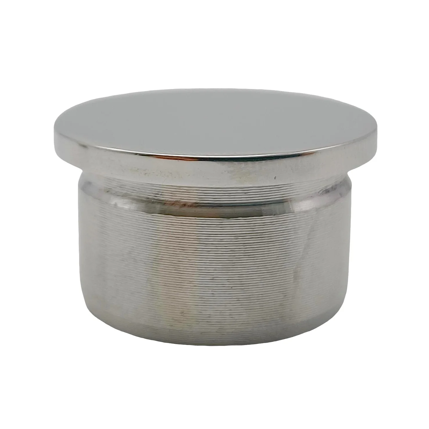 Stainless Steel 316 Hand Rail End Cap Mirror Polished for 25.4mm Round ...