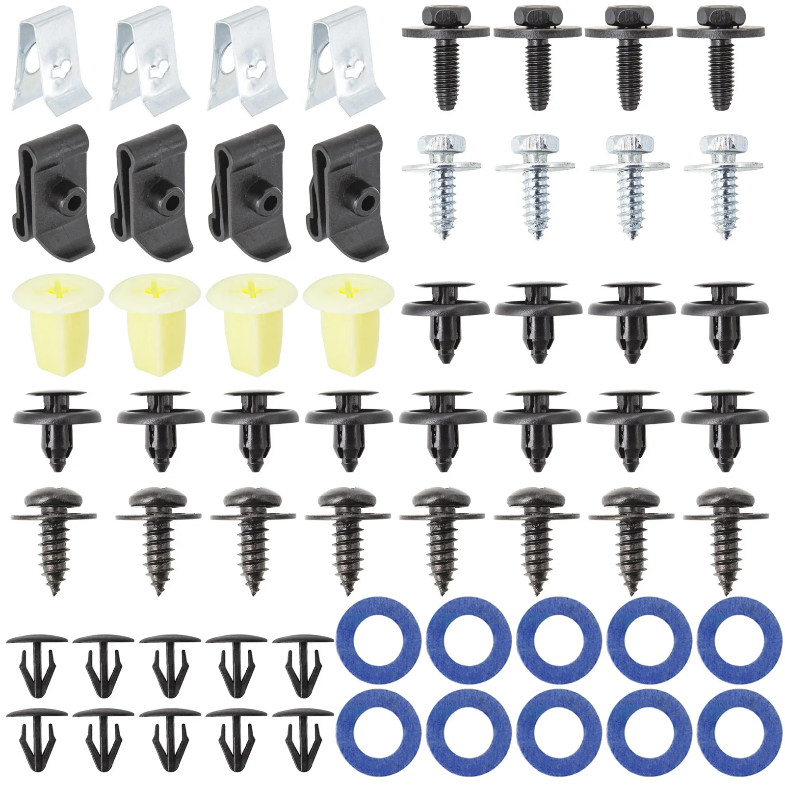 Car Engine Under Body Cover Clips Bumper Screws Rivet For Toyota Lexus ...