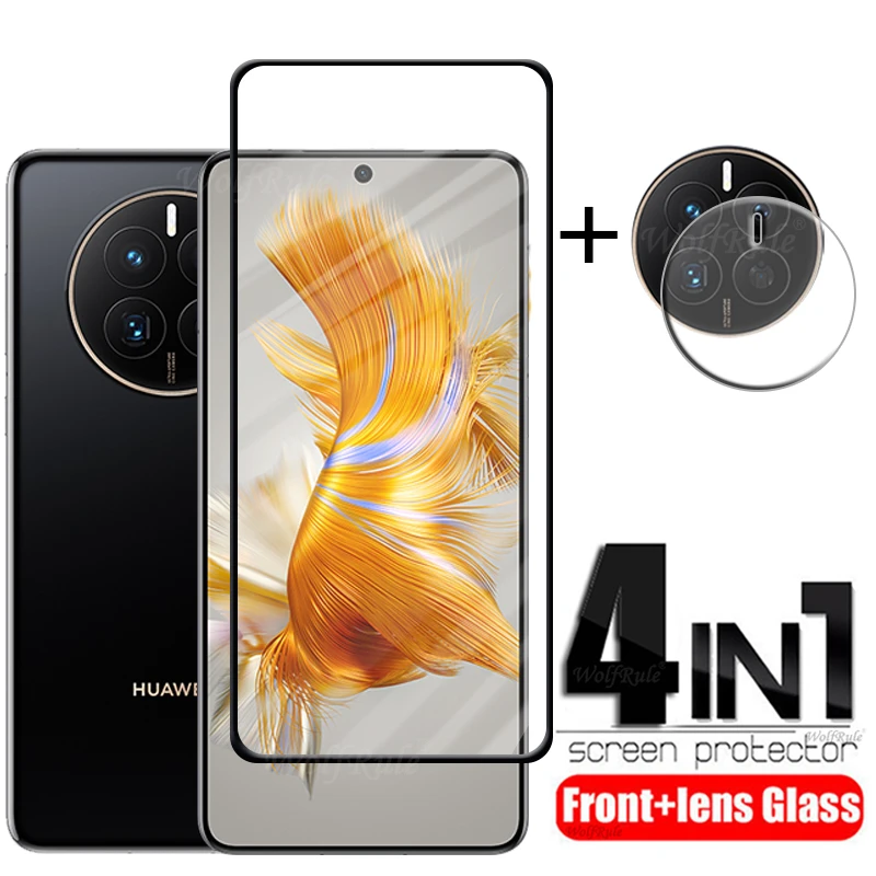 4-in-1-For-Huawei-Mate-50-Glass-For-Huawei-Mate-50-Tempered-Glass-Full ...