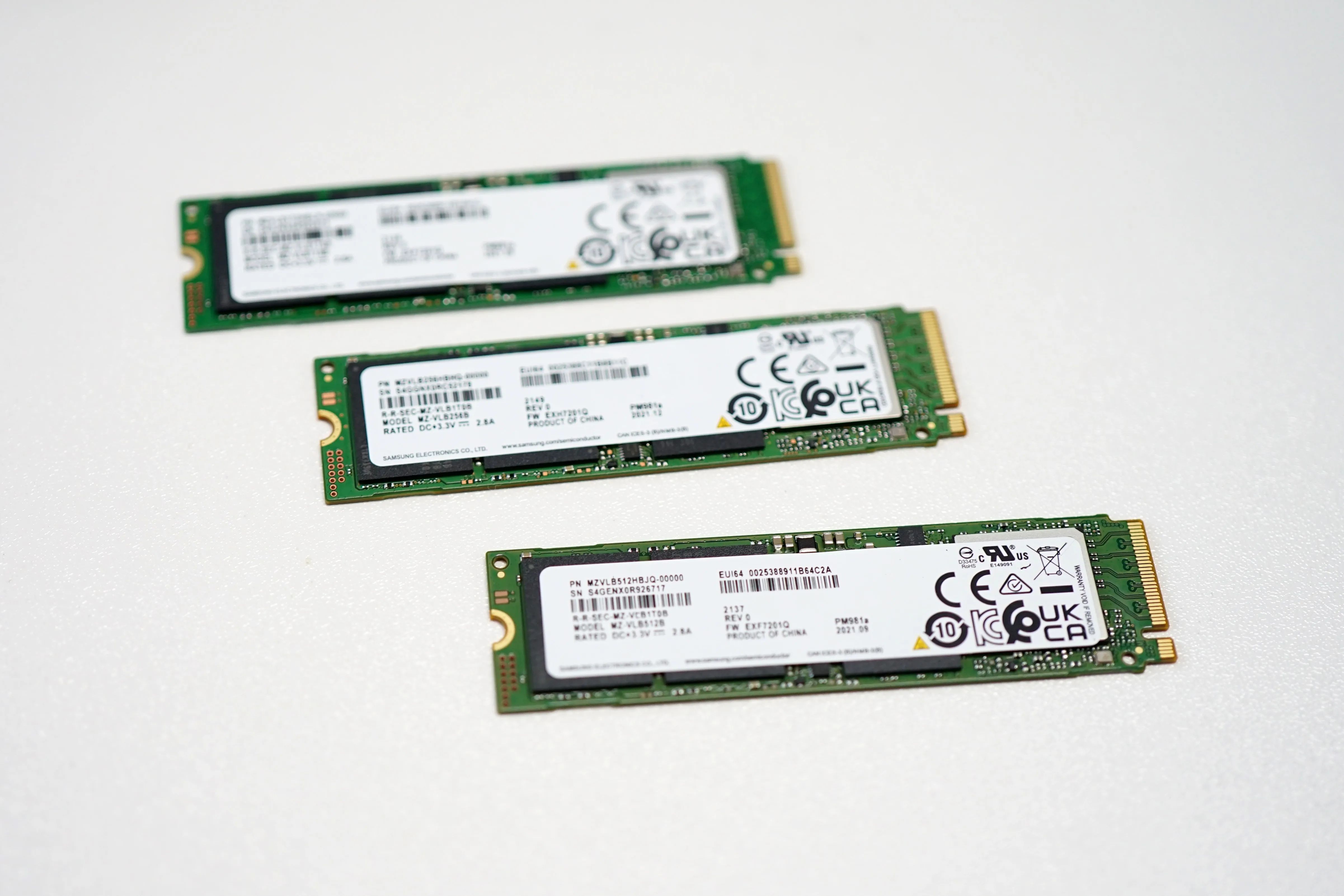 삼성 SSD M.2 PM981A NVMe PCIe 3.0x4 256GB 512GB 내장 솔리드 스테이트 드라이브 M2 노트북 ...
