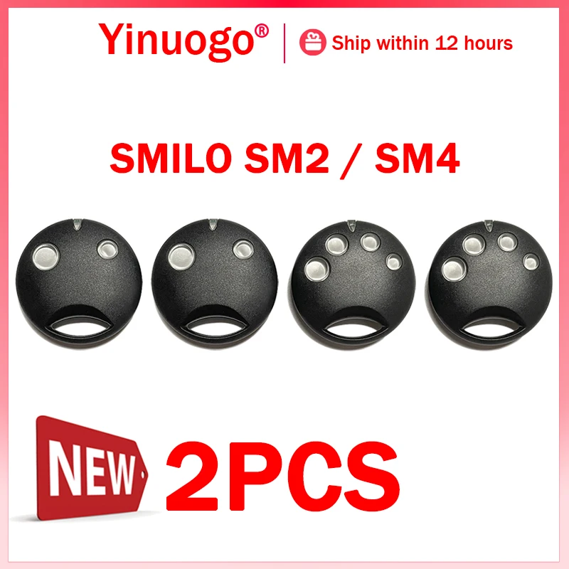 2PCS-Garage-Door-Remote-Control-For-SMILO-SM2-SMILO-SM4-Remote-Control ...