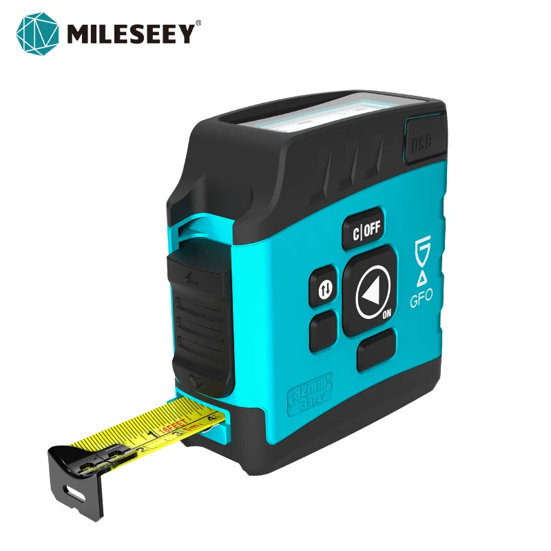 Mileseey 2-in-1 Digital Reading Tape Measure Dt20 5m Bluetooth ...