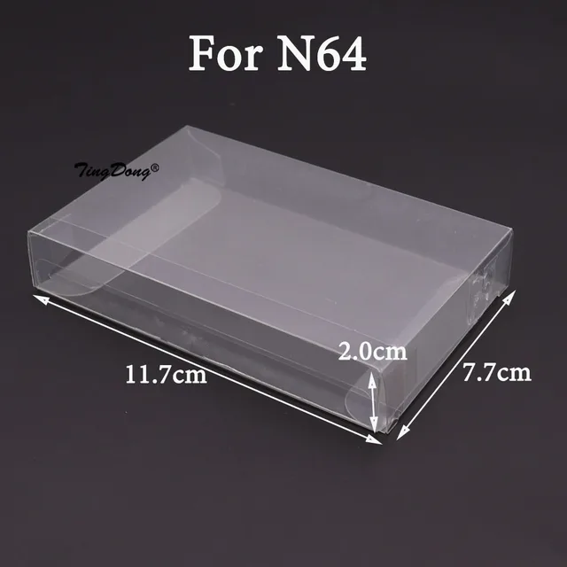 Transparent Clear Cartridge Protective Case Cover For GB GBA GBC SNES ...