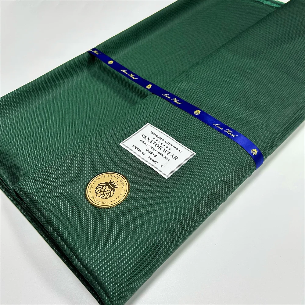 5Yards-African-Senator-Wear-Suit-Men-Fabric-Nigerian-Cashmrere-Wool ...