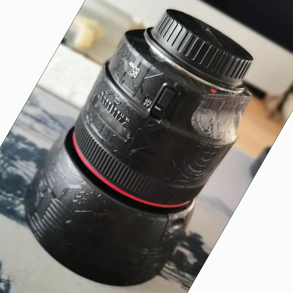 Canon EF85 F1.2 II 렌즈 데칼 스킨 Canon EF 85mm f/1.2L II USM 안티 스크래치 랩 커버 ...