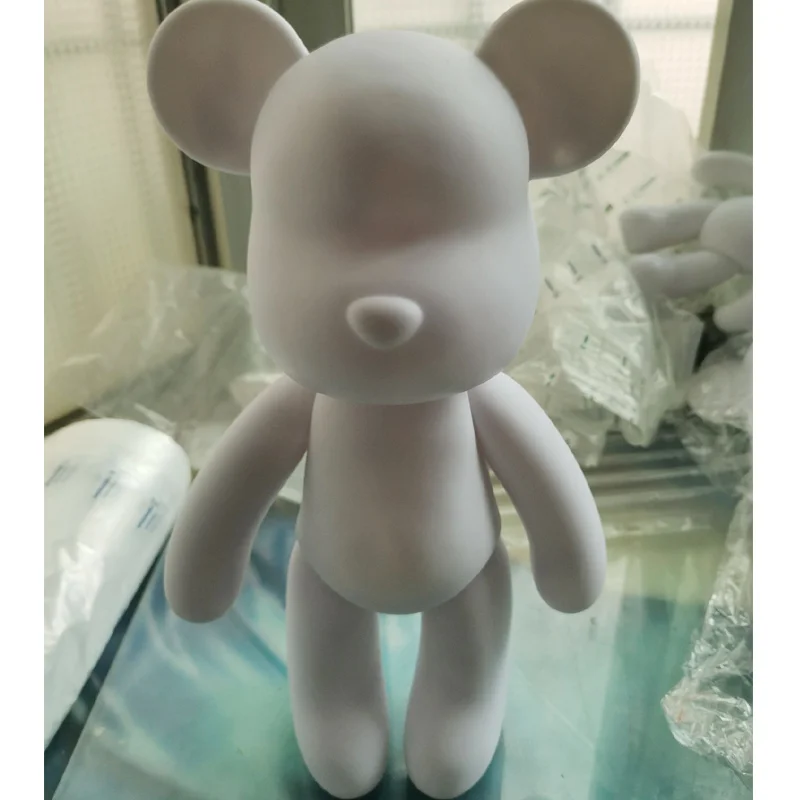 Escultura de oso fluido hecha a mano, oso violento, Popobe, molde ...