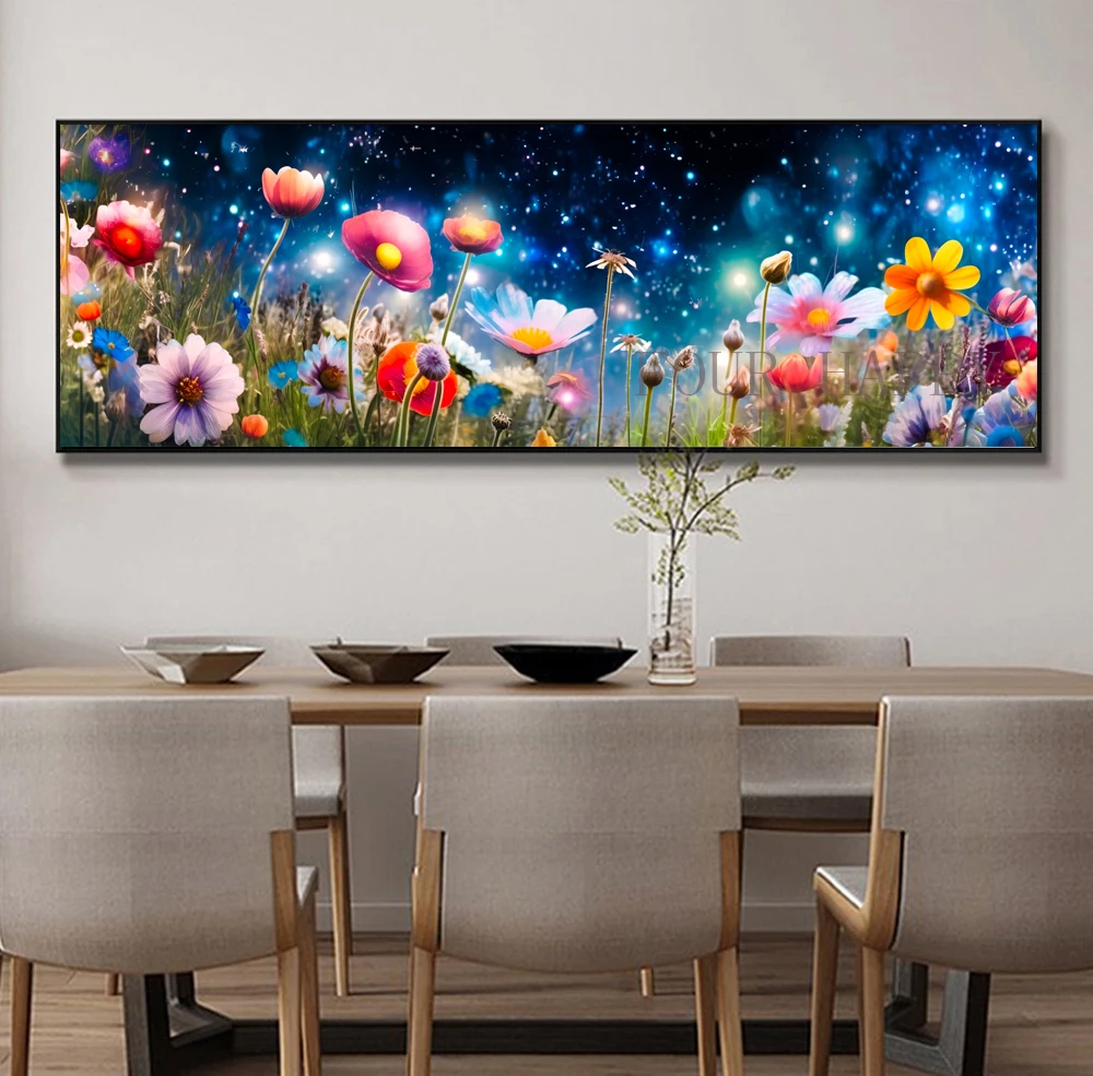 5d-Diy-Grote-Diamant-Schilderij-Kruissteek-Droom-Bloemen-Kasteel ...