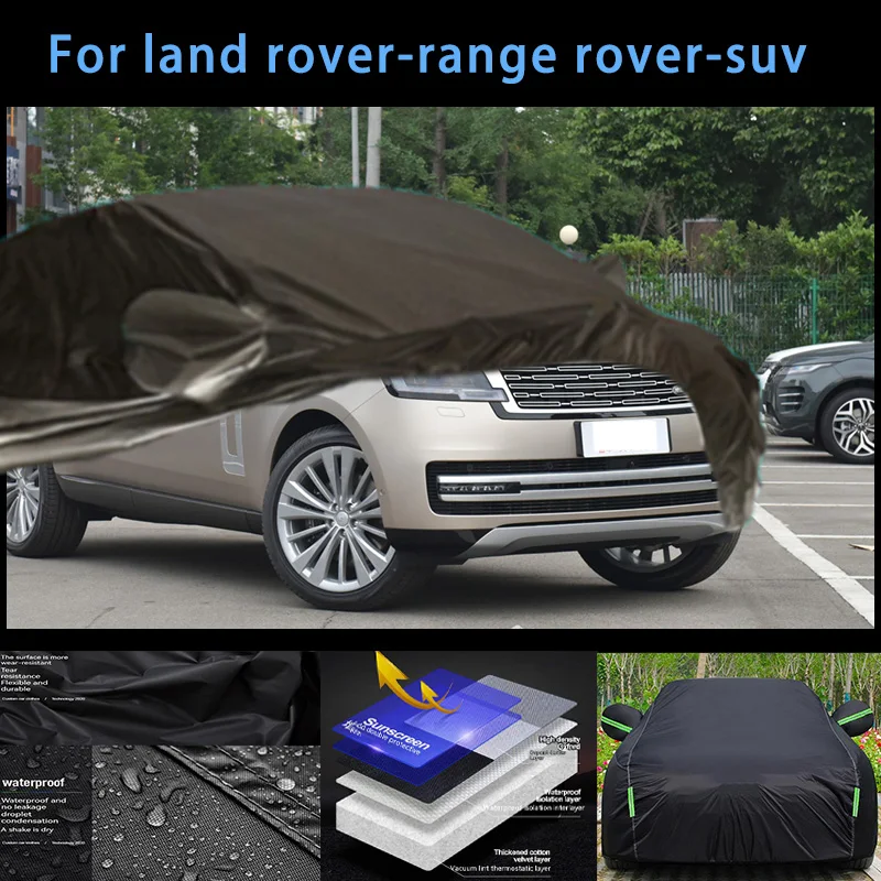 For-land-rover-range-rover-Outdoor-Protection-Full-Car-Covers-Snow ...