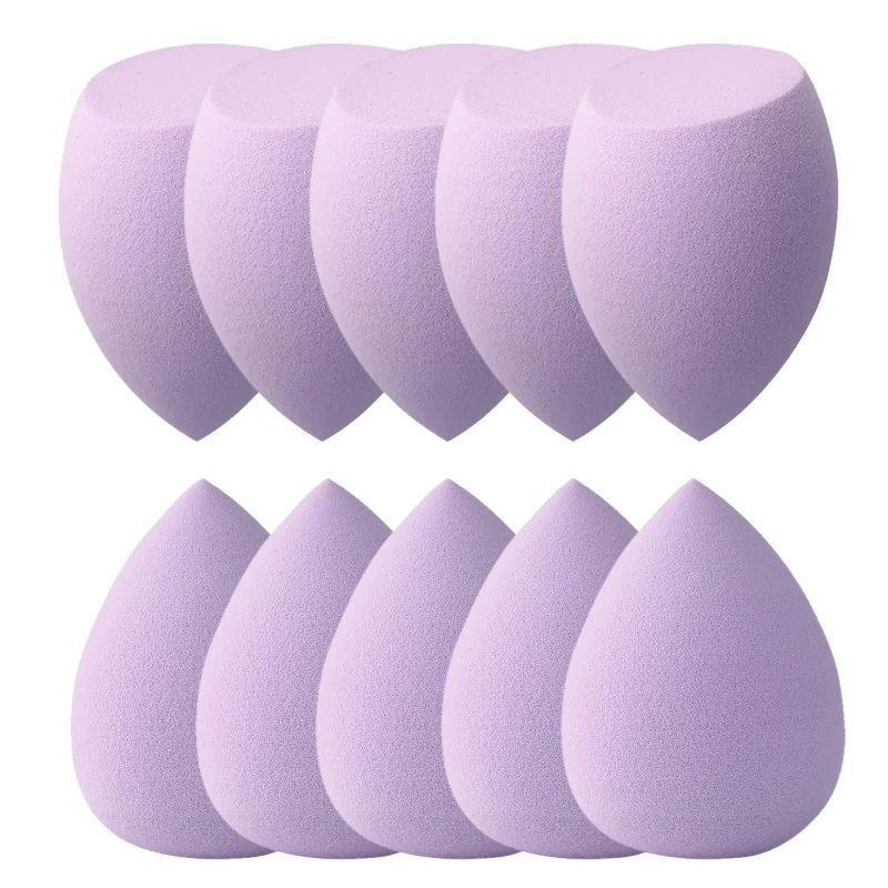10-PCS-Cosmetic-Puff-Set-Makeup-Sponges-Foundation-Women-Powder-Puff ...