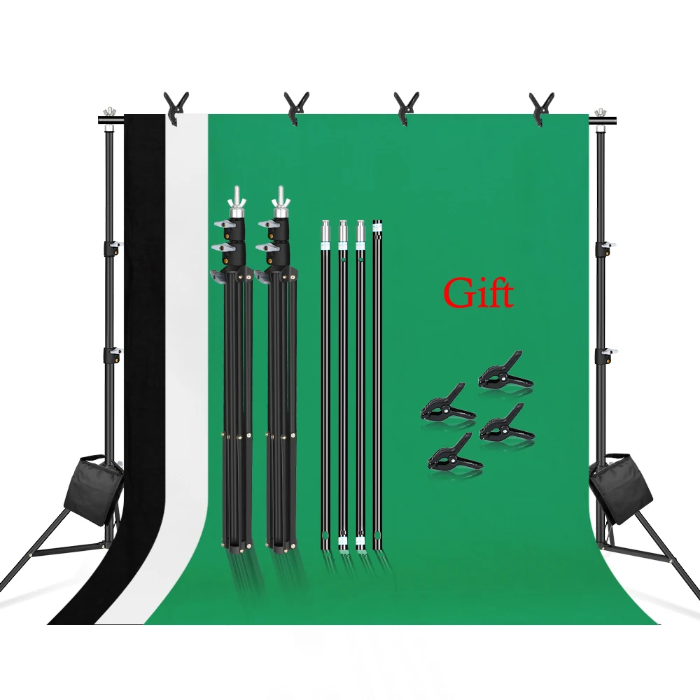 SH-Heavy-Duty-Background-Stand-Backdrop-Support-Frame-System-Adjustable ...