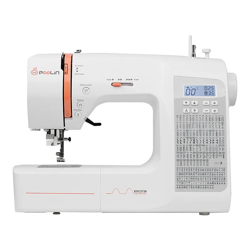 Poolin Homeuse Sewing Machine Heavy Duty Computerized with Built-in 200 ...
