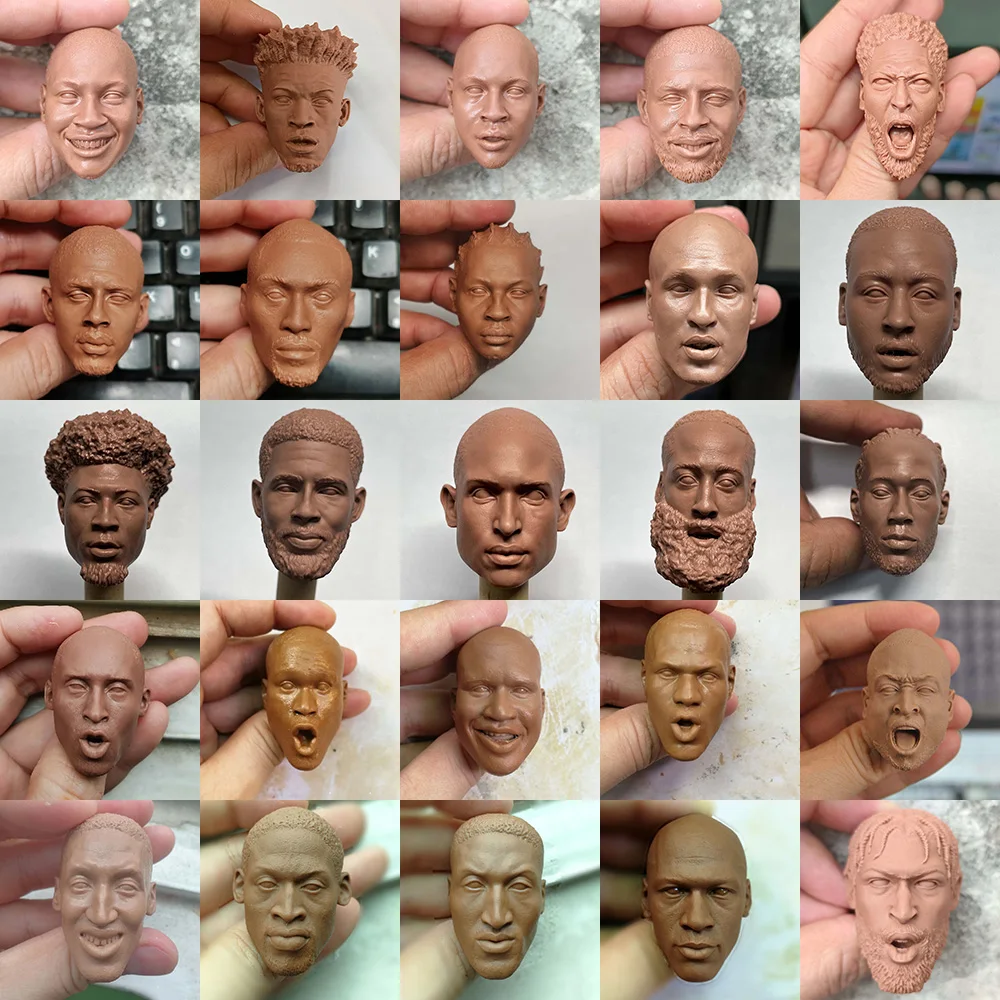 Unpainted-1-6-Scale-Painting-Exercise-Male-Sport-Star-Basketball-Player ...
