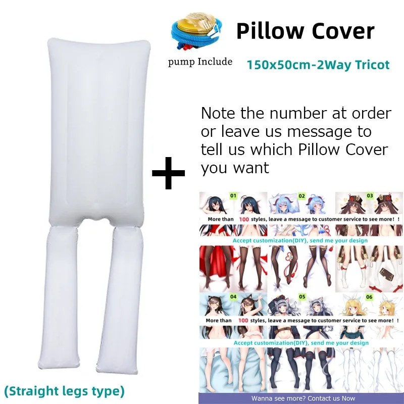 Almohada-inflable-para-sexo-y-cuerpo-soporte-onayhole-Waifu-Kurumi-Chika-almohadas-para-dormir ...