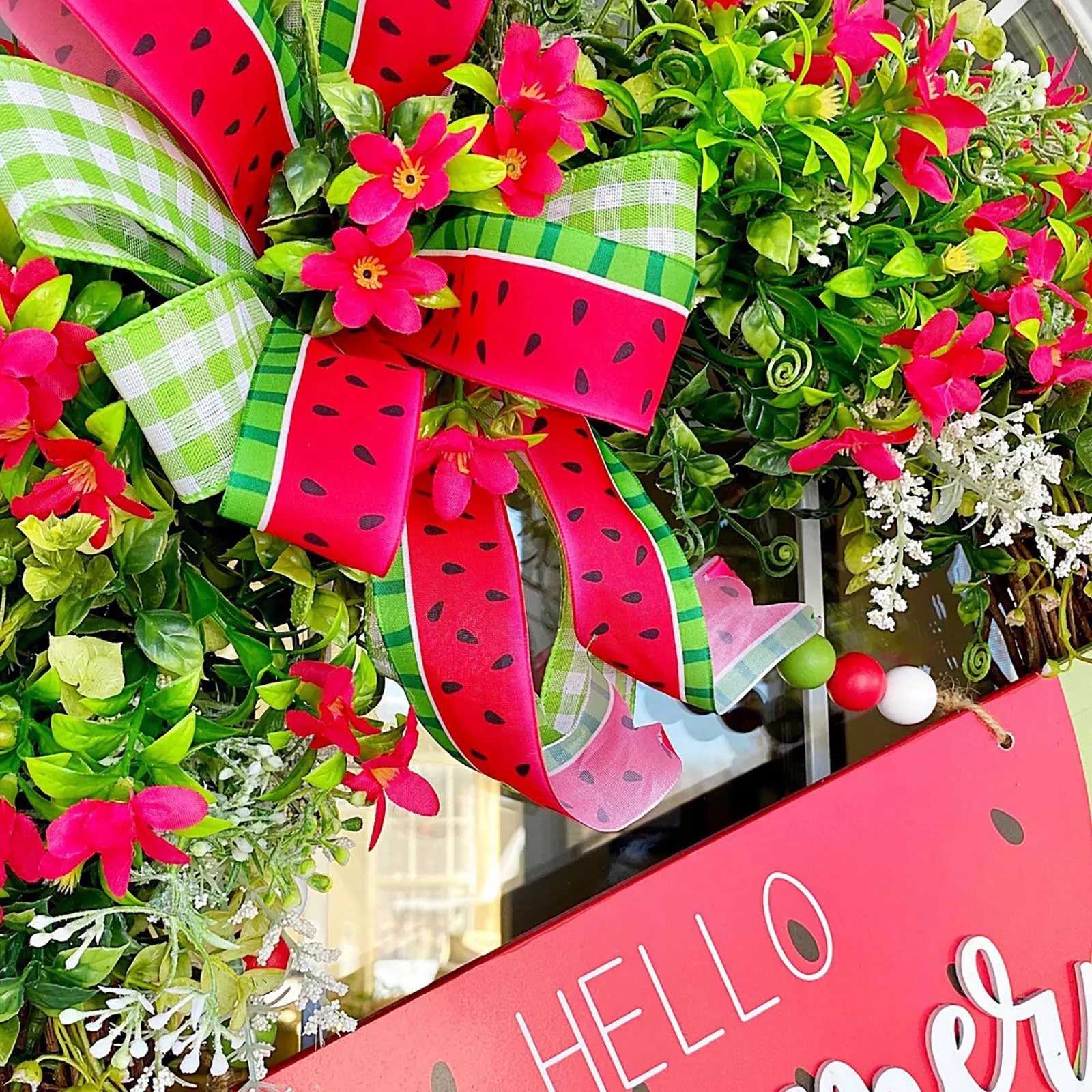 Summer Window Decorations