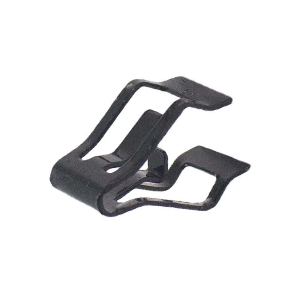 10pcs Car Front Console Dash Dashboard Auto Trim Metal Retainer Black ...