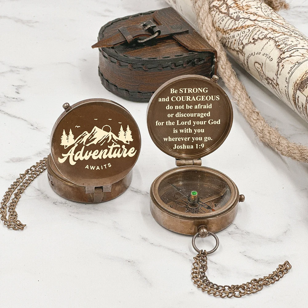 Personalized-Vintage-Custom-Compass-Nautical-Engraved-Compass-Antique ...