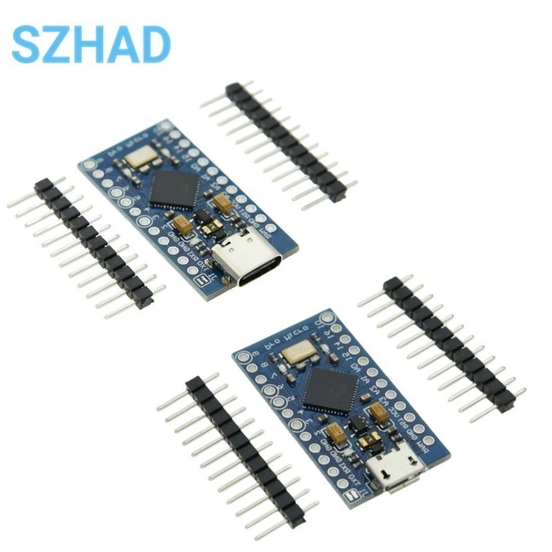 Type-c Micro Usb Atmega32u4 Module 5v 16mhz Board For Arduino ...