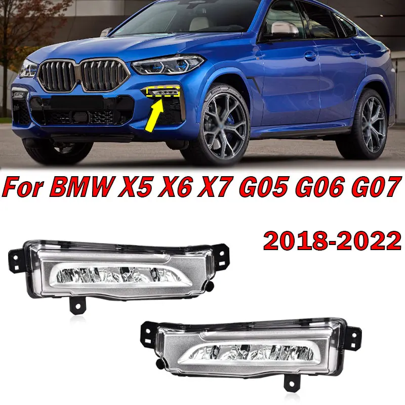 63177406365-63177406366-Car-Front-Bumper-LED-Daytime-Running-Light-Fog ...