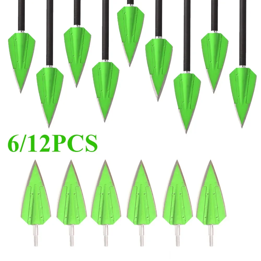 Archery Hunting Broadheads 150Grian Arrowheads Cutting Diameter 3cm for ...