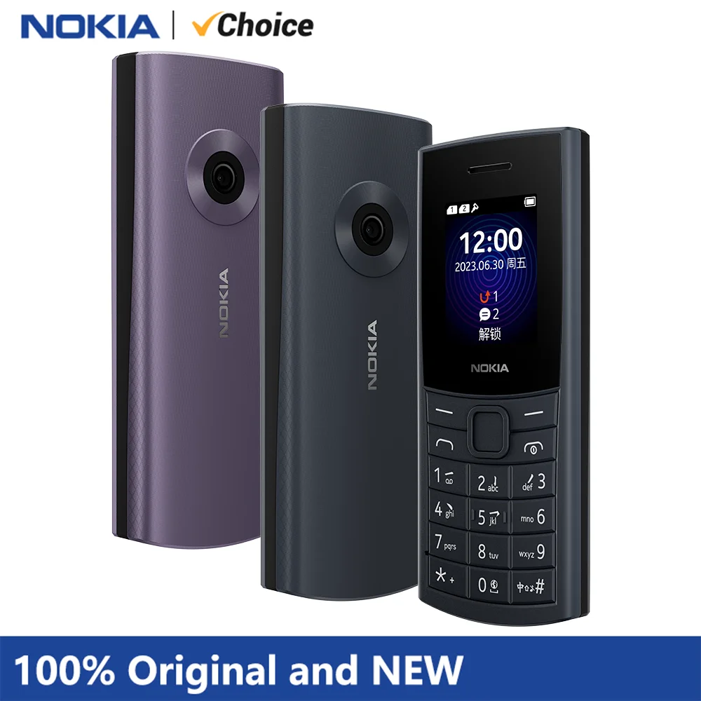 2023 Version New Original Nokia 110 4G Feature Phone 1.8" Dual SIM ...