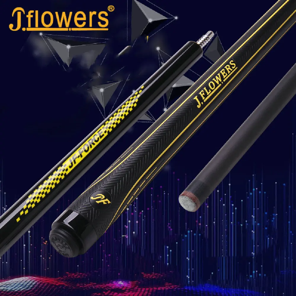 J Blumen Jforce BK 2 Brechen Punch Carbon Faser Billard Pool Queue 13mm ...