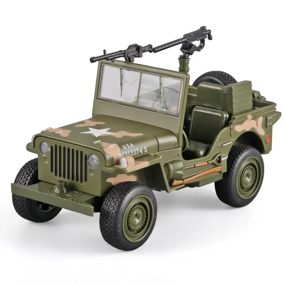 Willys-GP-veh-culo-todoterreno-militar-de-aleaci-n-para-ni-os-modelo-de ...