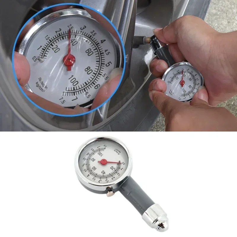 Car-Tyre-Tire-Pressure-Gauge-Manometer-For-Car-Auto-Motorcycle-Truck ...