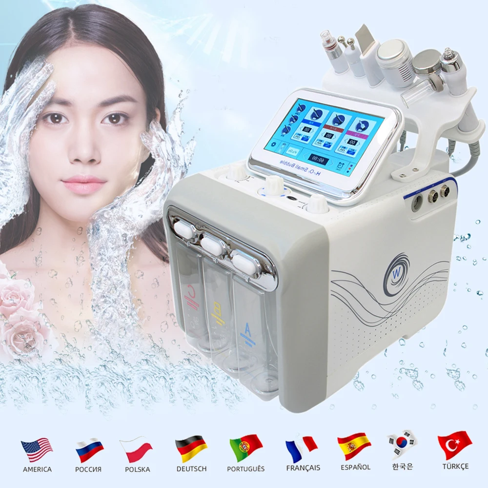 6-in-1-Small-Bubble-Machine-Hydro-Dermabrasion-H2O2-Water-Oxygen-Deep ...