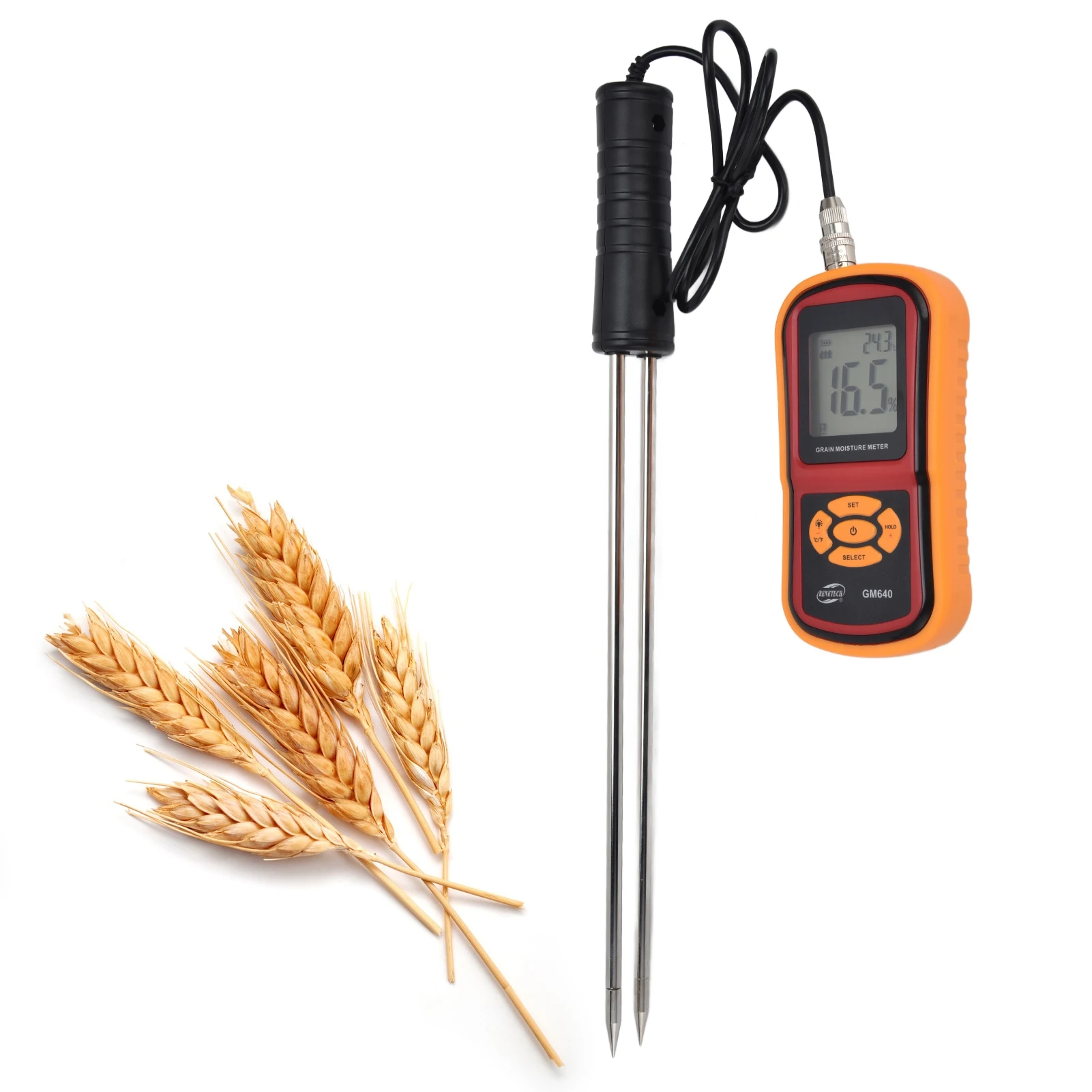 Grain-Moisture-Meter-Digital-Moisture-Detector-Portable-Grain-Moisture ...