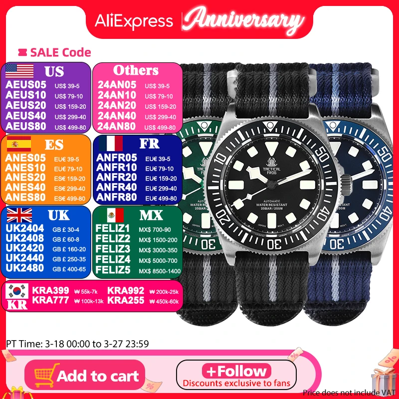 Tactical-Frog-FXD-V4-Rel-gio-de-Tit-nio-para-Homens-42mm-NH35-Movimento ...