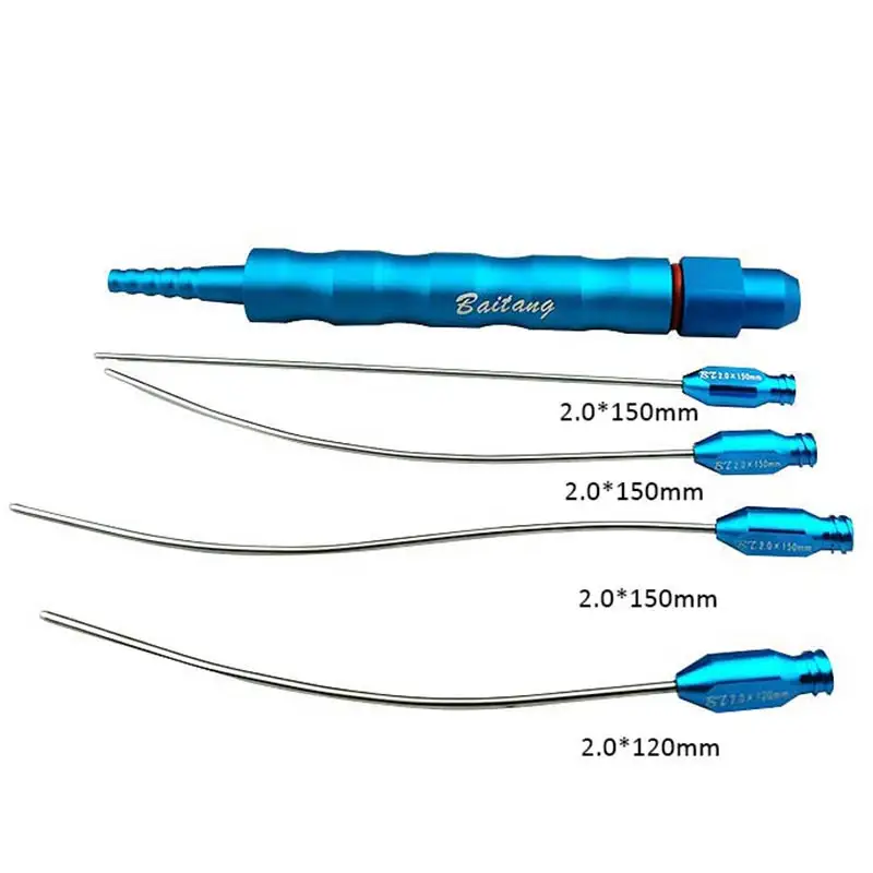 Titanium-Alloy-Handle-Luer-Lock-Liposuction-Needle-Handpiece-Fat ...