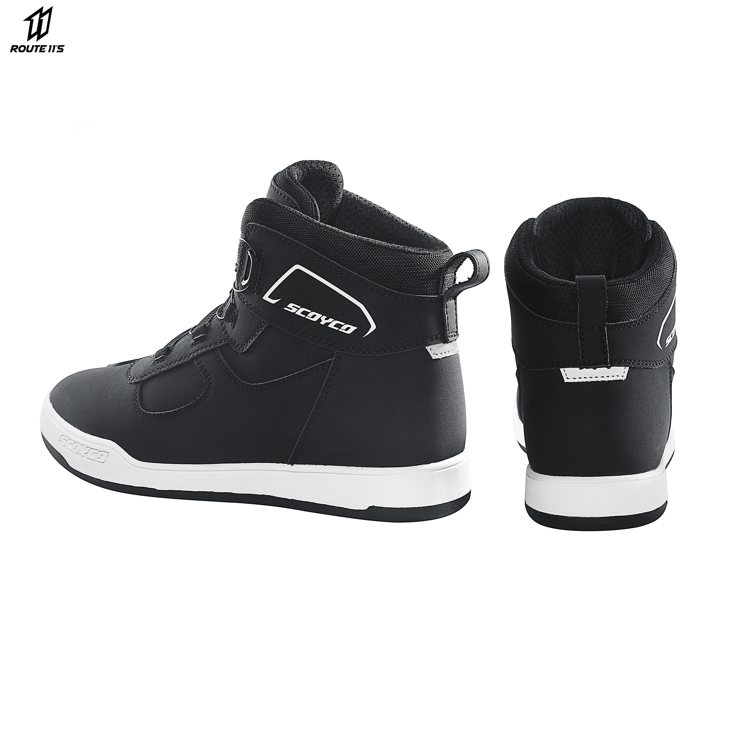 New-Motorcycle-Boots-Motorcycle-Riding-Boots-Anti-Fall-And-Wear ...