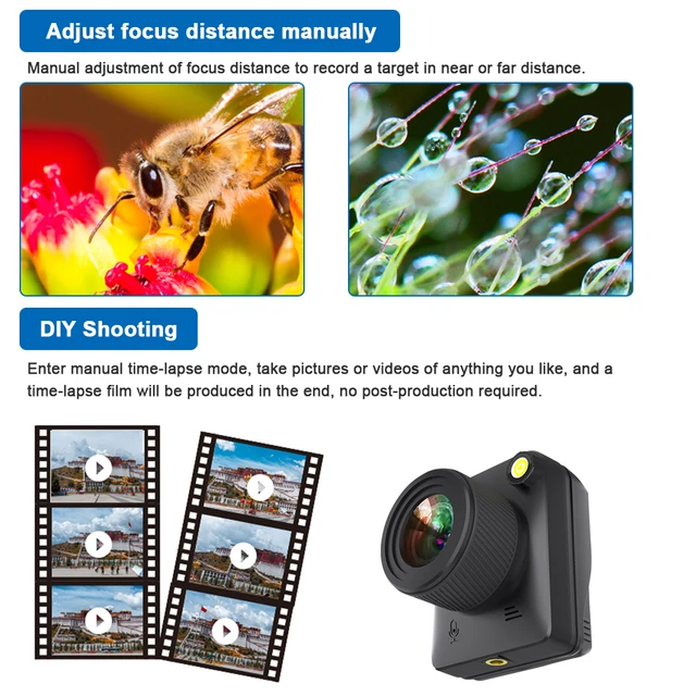 4K Outdoor Time Lapse Camera 32MP Waterproof Timelapse Camera Recorder ...