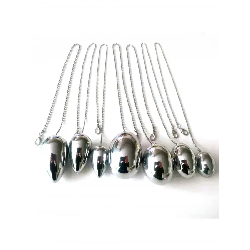 EM04-Metal-Bead-Chain-Anal-Plug-For-Woman-Man-Outdoor-Wearable-Butt ...