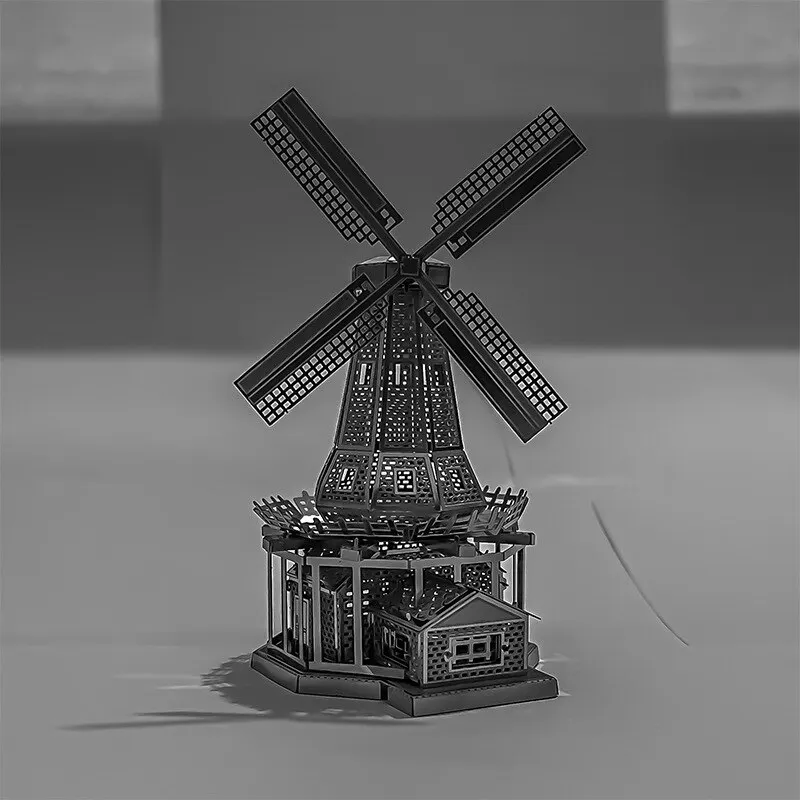 Molino-de-viento-holand-s-hecho-a-mano-modelo-arquitect-nico-3D-de ...