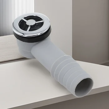 1pcs PP Sink Overflow Head Wash Basin Overflow Round-Square Interface Kitchen Sink Parts Kitchen ...