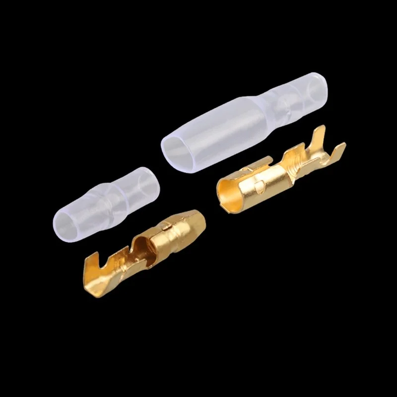 4.0 bullet terminal car electrical wire connector diameter 4mm pin set ...