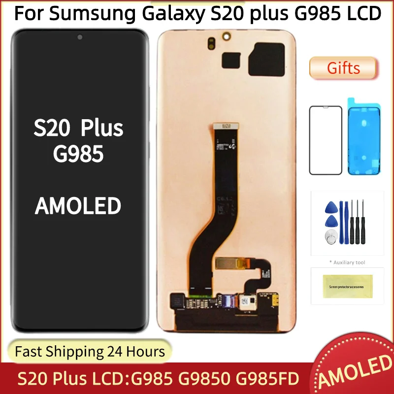 ORI 120HZ Amoled For Samsung Galaxy S20 Plus G985 G986 LCD Display ...