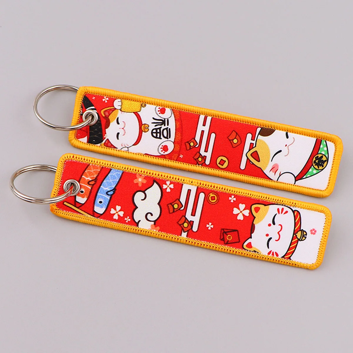 Maneki-Neko-Key-Tag-Keychains-Women-Anime-Keychain-for-Car-Motorcycles ...