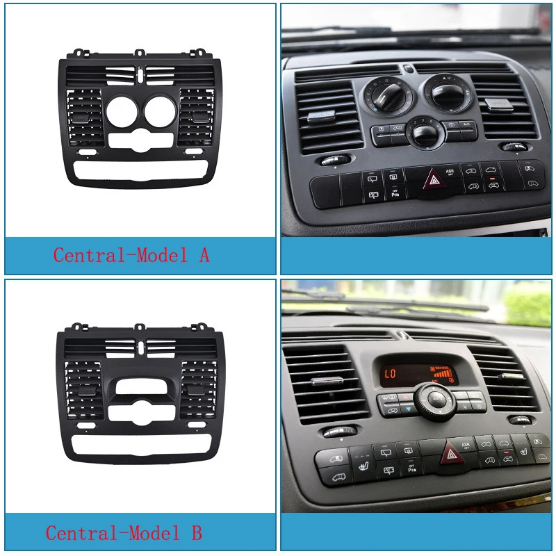 Front Dash Central Left Right Air Conditioner Ac Vent Grill Cover For ...