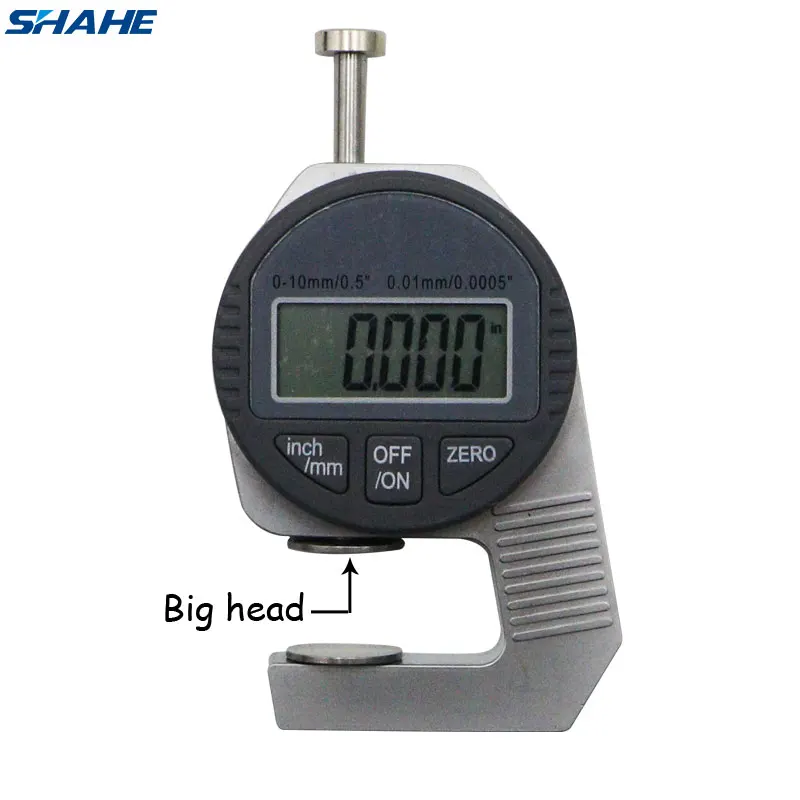 Shahe Portable Mini Precise Digital Thickness Gauge Meter Tester ...