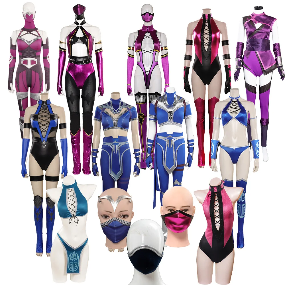 Kitana-Mileena-Katana-Cosplay-Game-Mortal-Cos-Kombat-Jumpsuit-Mask-Costume-Women-Swimsuit-Bikini ...
