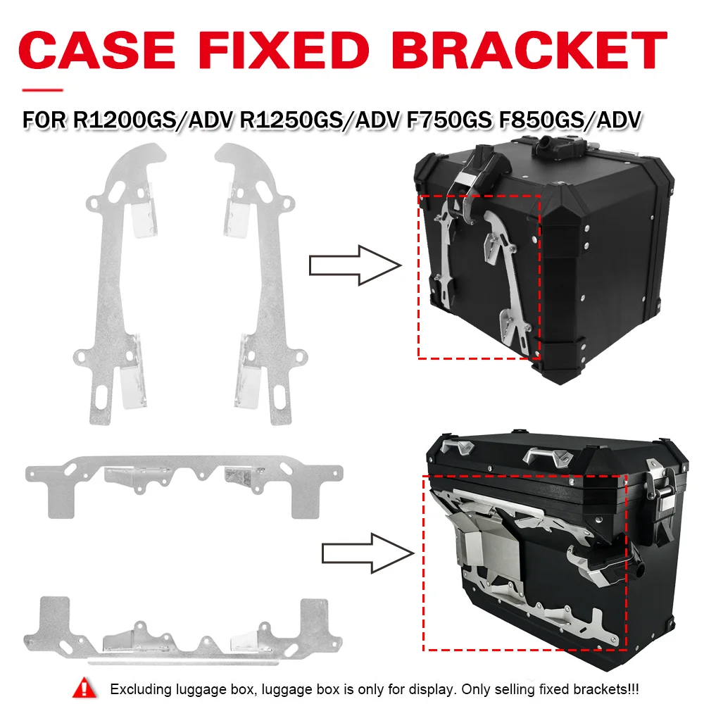 For BMW R1200GS R1250GS Adventure Motorcycle Top Case Tail Box Mounting ...