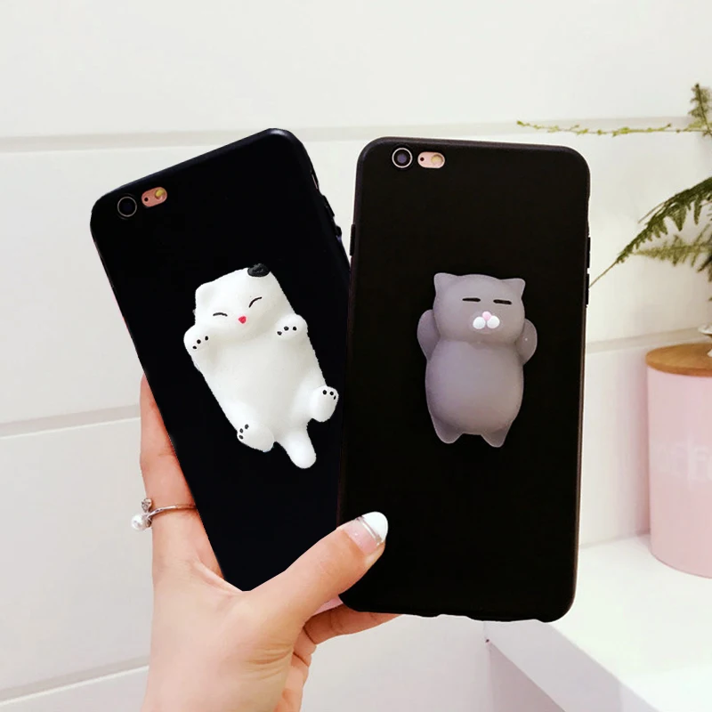 Squishy-3D-Cartoon-Lucky-Cat-Case-For-Oneplus-12-12R-11R-10-Pro-10R-10T ...