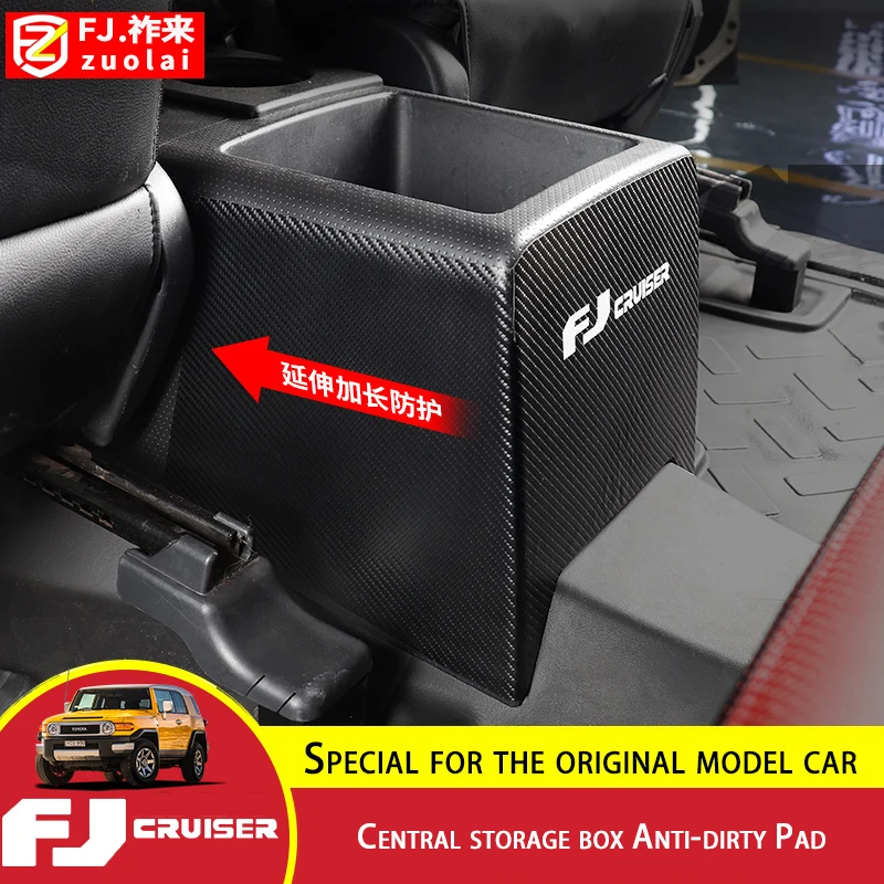 Central-Storage-Box-Anti-dirty-Pad-Armrest-Box-For-Toyota-FJ-Cruiser ...