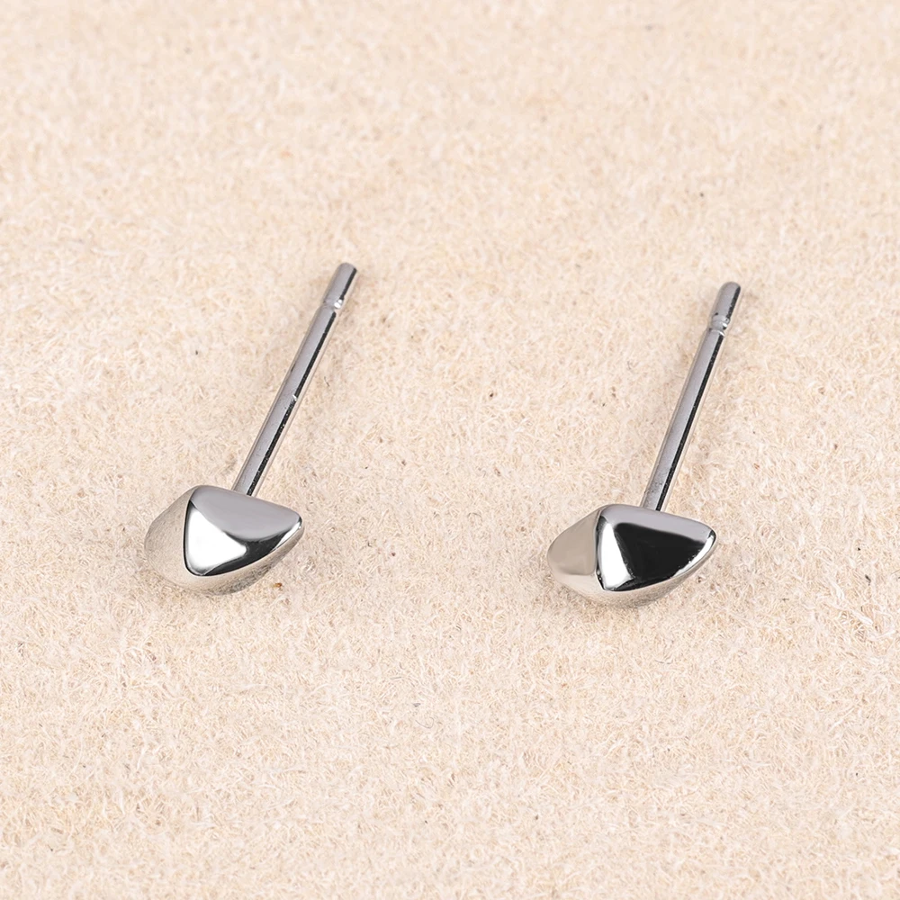 1-Pair-of-Stainless-Steel-Cast-Small-Diamond-Shaped-Personalized ...