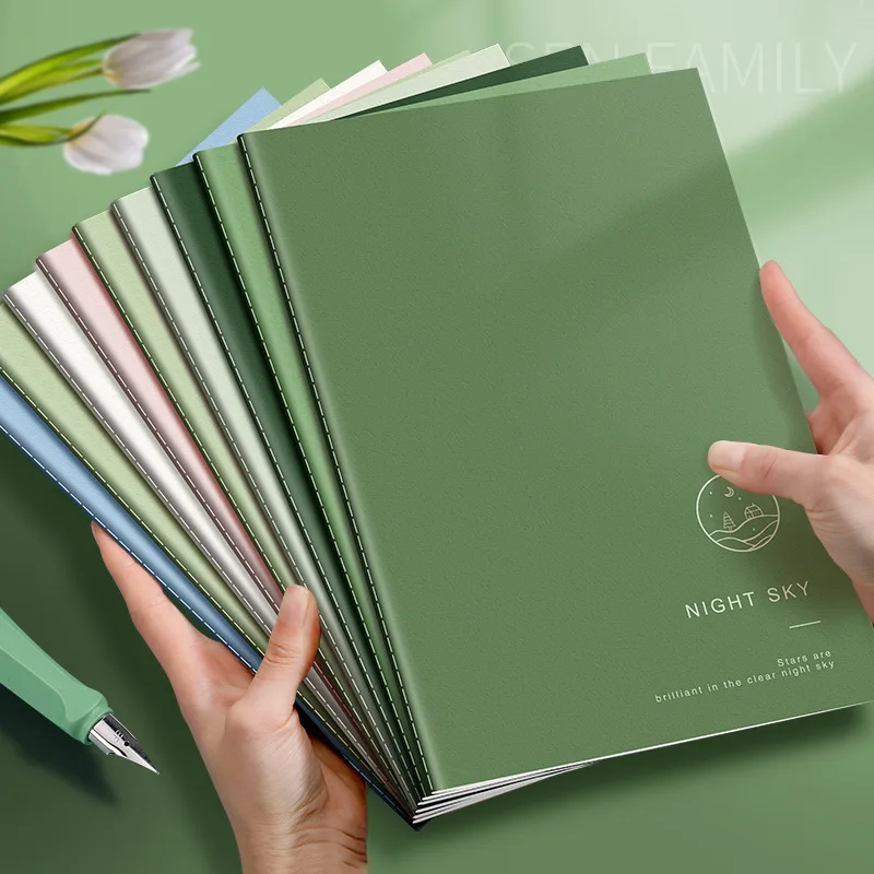 5pcs-Mori-Style-Notebook-A5-Simple-Ins-Notepad-Thickened-B5-Retro ...