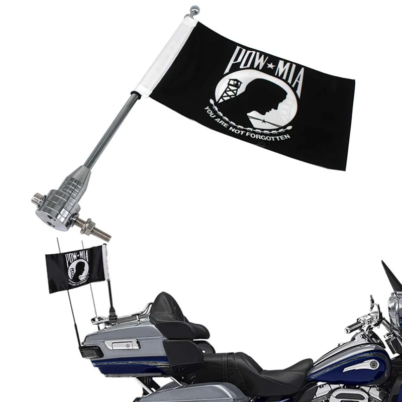 Universal-Motorcycle-Adjustable-Flag-Pole-Mount-Decoration-Flag-For ...