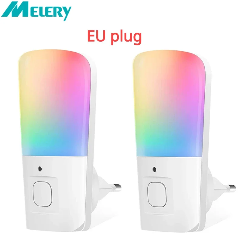 Night-Light-EU-Plug-LOHAS-0-5W-Low-Power-Sensor-Control-RGB-3000K-Plug ...